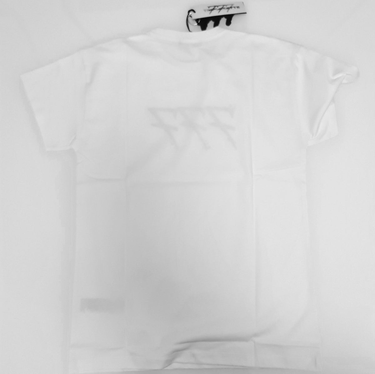 Tony Effe T-shirt TRIPLOSETTE 777 stampa bianco – MASCARO